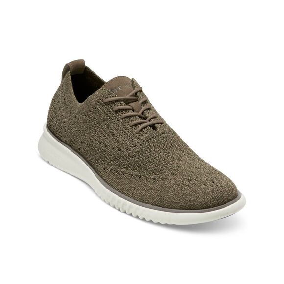 Cole Haan | Shoes | Cole Haan Mens Green Perforated Stitchlite Round ...